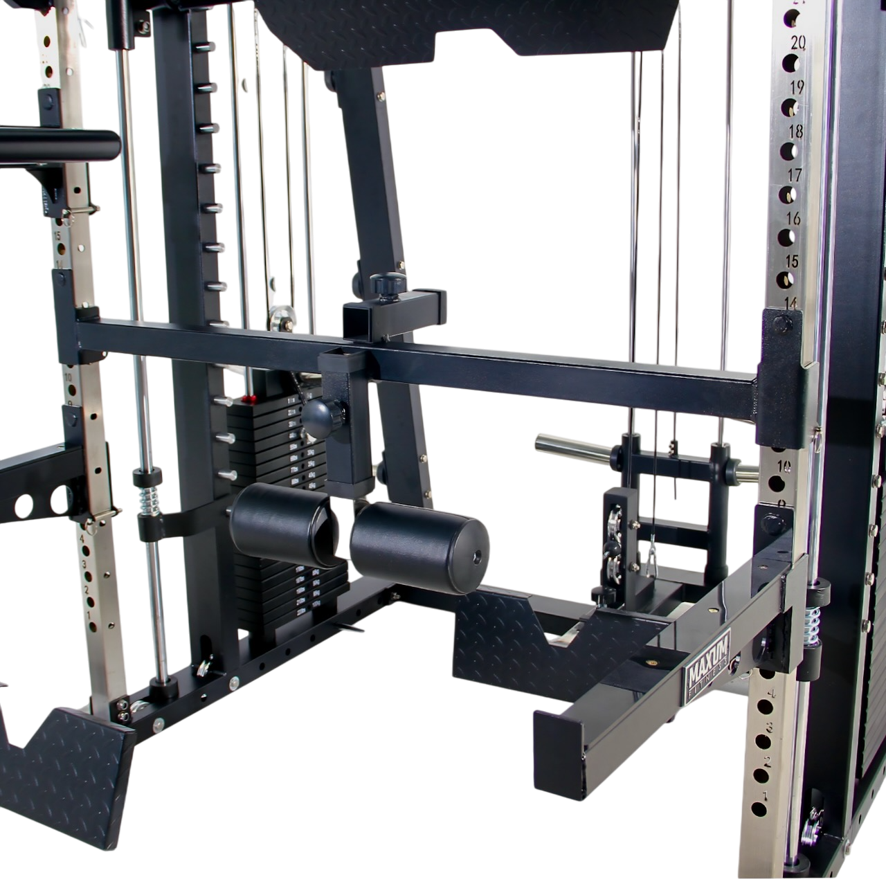 MAXUM S-150 Multifunctional Smith Machine Home Gym | Commercial-Grade ...