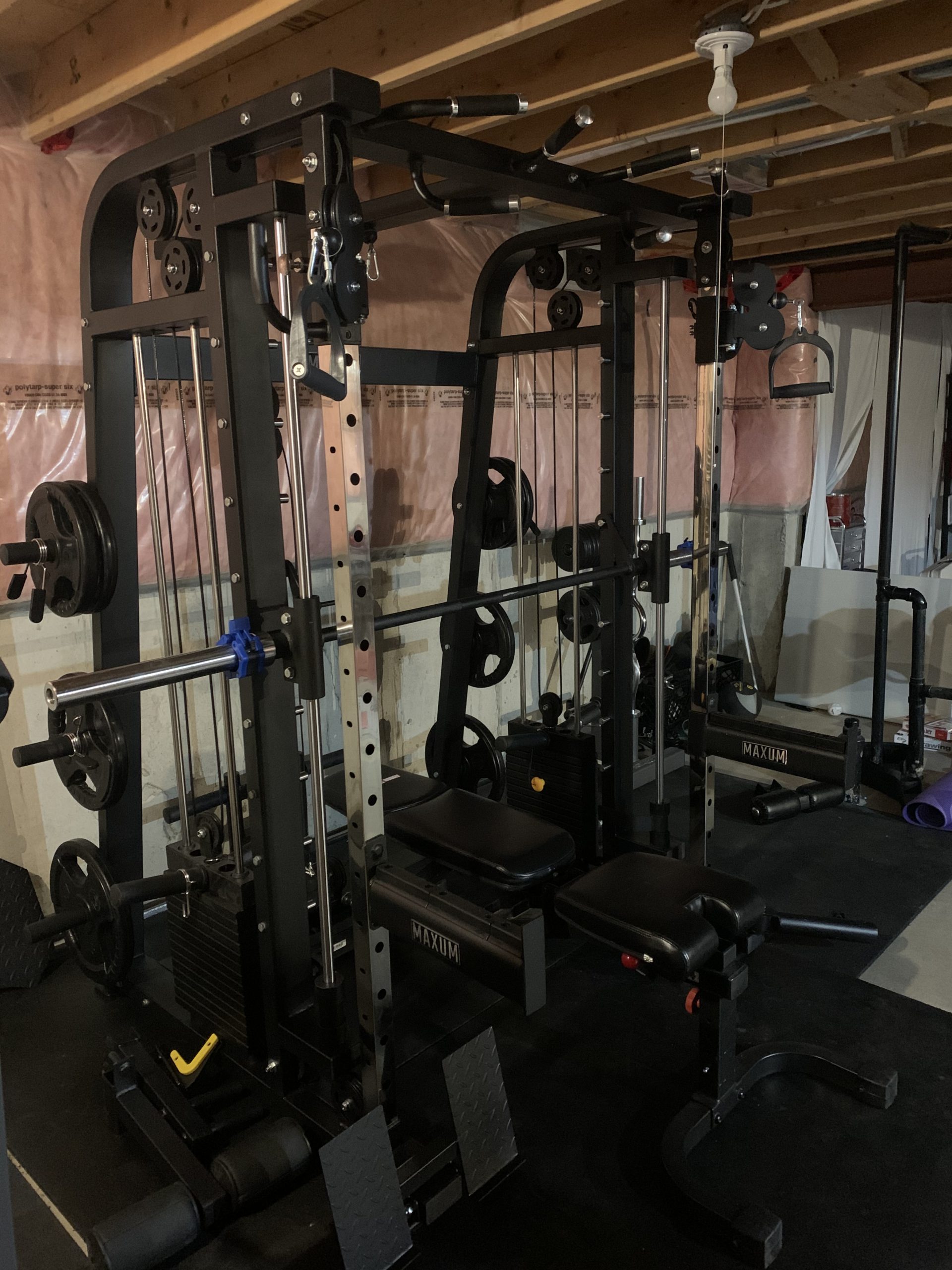 S-150 Smith Machine Functional Trainer Home Gym - MAXUM fitness - Home ...