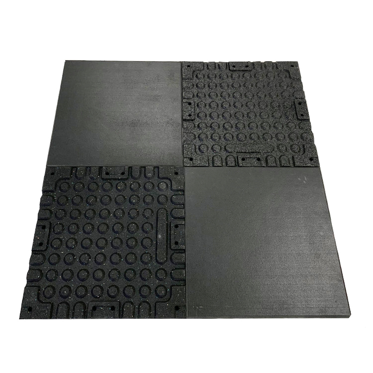 Premium EZ Rubber Gym Mat – Black | MAXUM Fitness