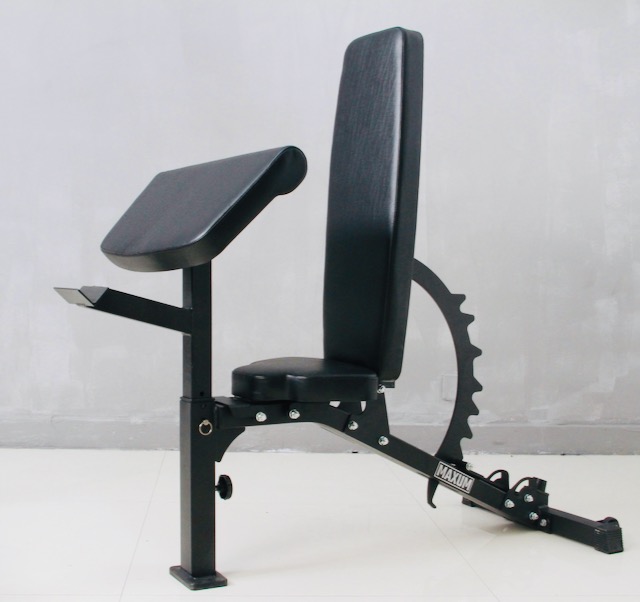 MAXUM FID-400 Preacher Curl Attachment | MAXUM Fitness