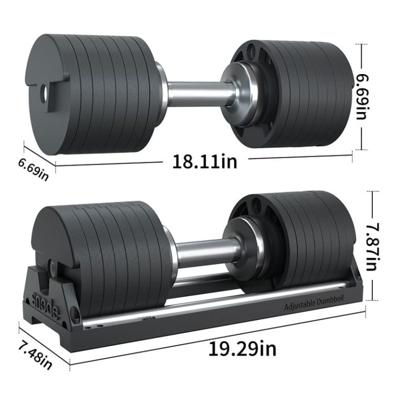 Snode AD80 Adjustable Dumbbells | MAXUM Fitness