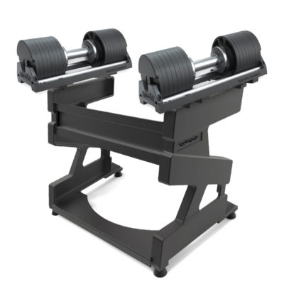 Snode AD80 Adjustable Dumbbells & Stand Set | MAXUM Fitness