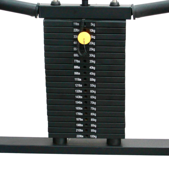 S-150 220lb Rear Weight Stack Upgrade | MAXUM Fitness