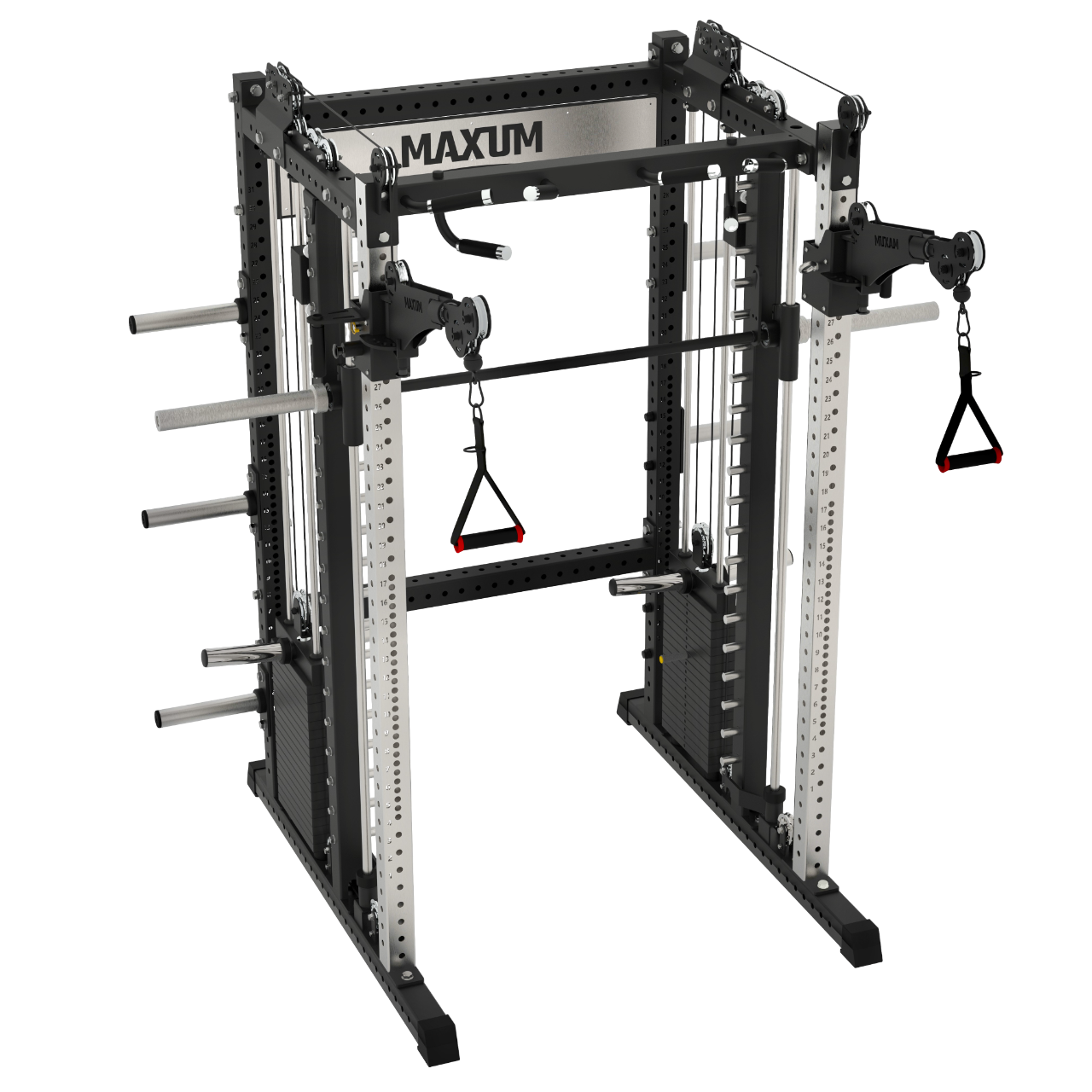 MAXUM SX2 Smith Machine Functional Trainer Squat Rack | MAXUM Fitness