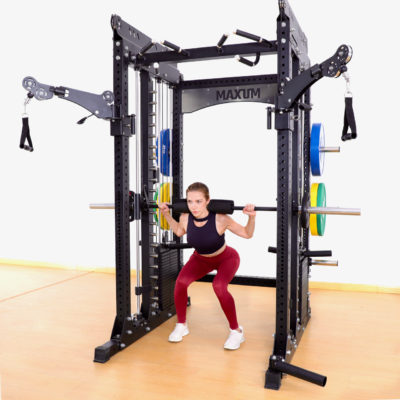 MAXUM SX2 Smith Machine Functional Trainer Squat Rack Home Gym - MAXUM fitness - Home Gym ...