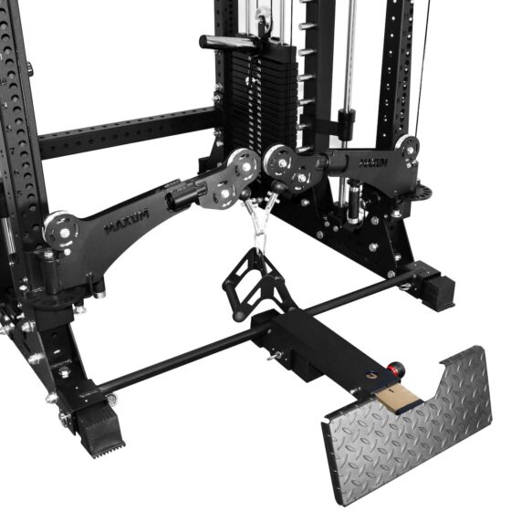 MAXUM SX2 Smith Machine Functional Trainer Squat Rack Home Gym - MAXUM ...