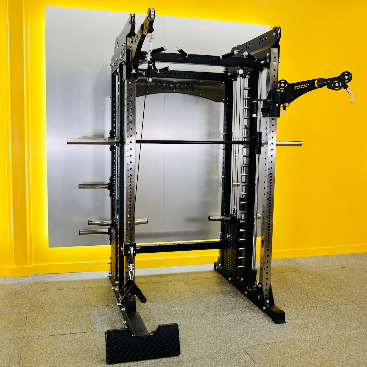 MAXUM SX2 Smith Machine Functional Trainer Squat Rack | MAXUM Fitness