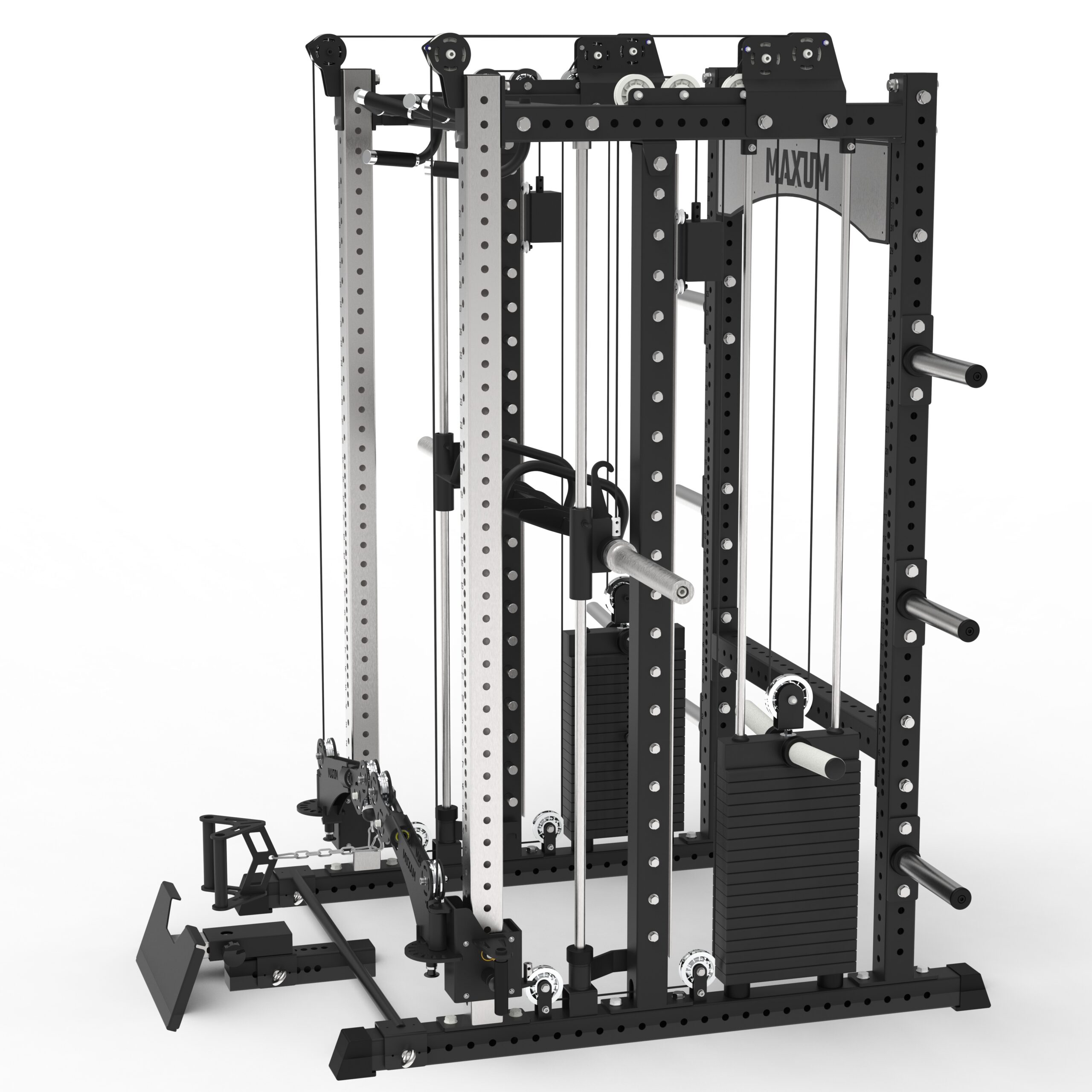 MAXUM SX2 Smith Machine Functional Trainer Squat Rack | MAXUM Fitness
