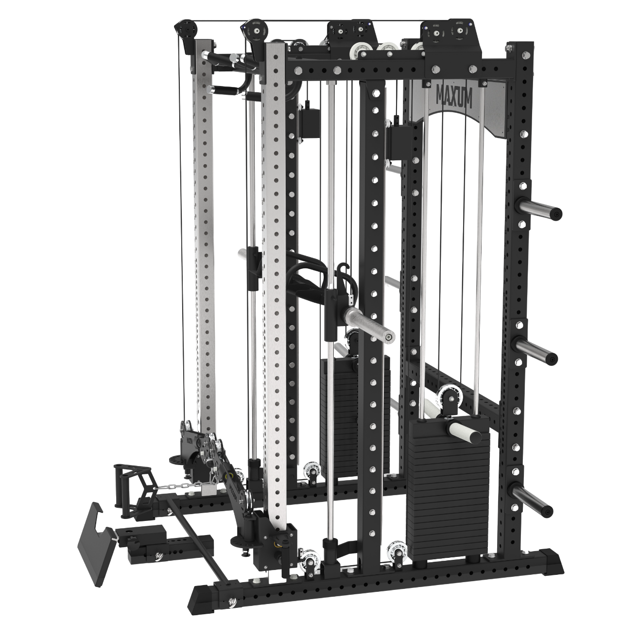 MAXUM SX2 Smith Machine Functional Trainer Squat Rack | MAXUM Fitness