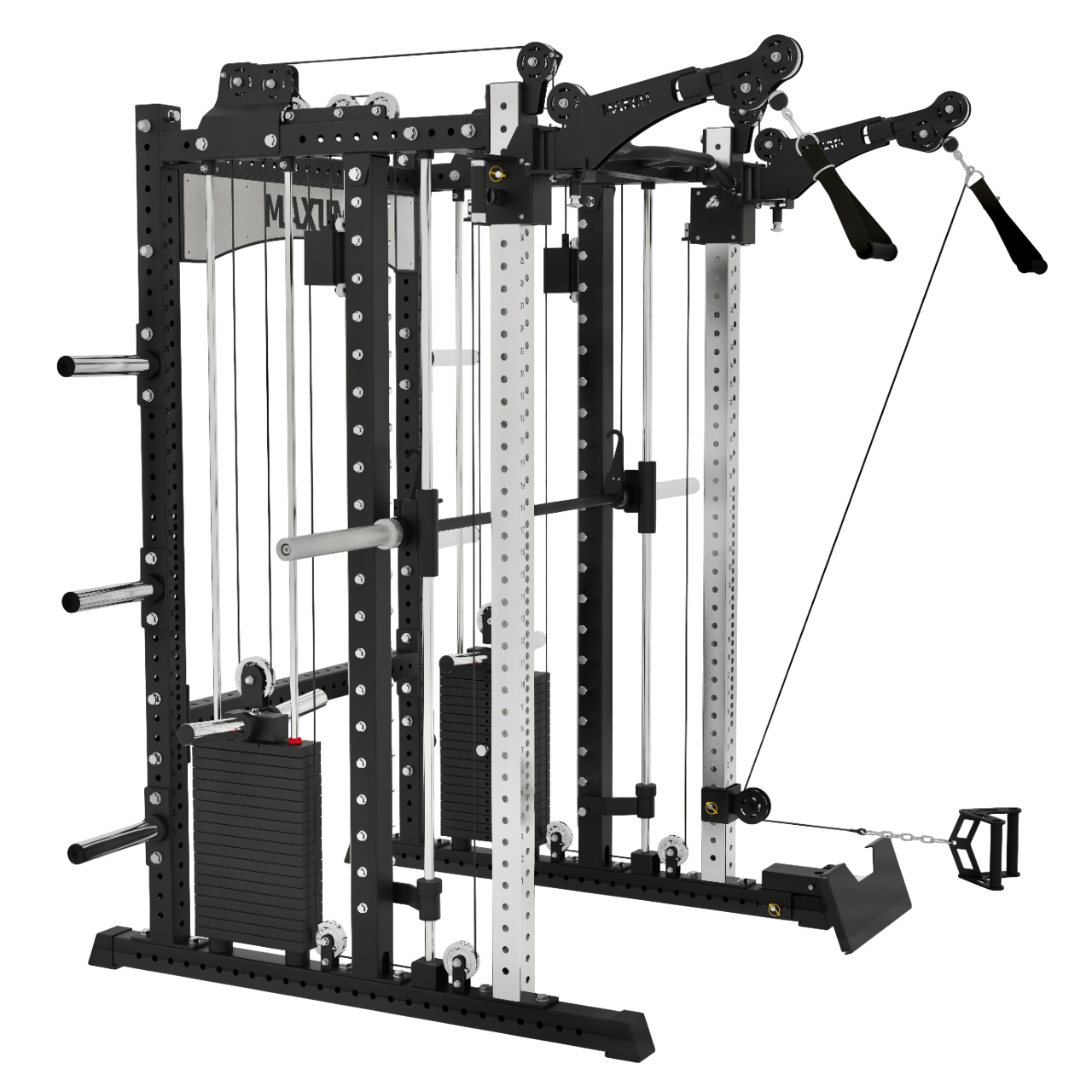 MAXUM SX2 Smith Machine Functional Trainer Squat Rack
