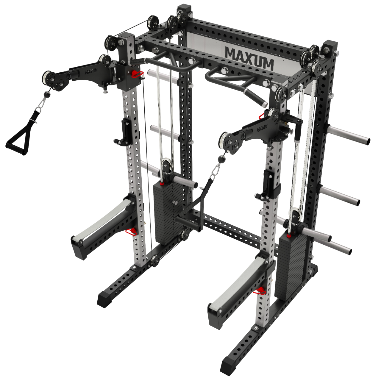 MAXUM X1 Functional Trainer Squat Rack - MAXUM fitness - Home Gym Fitness Equipment Retailer