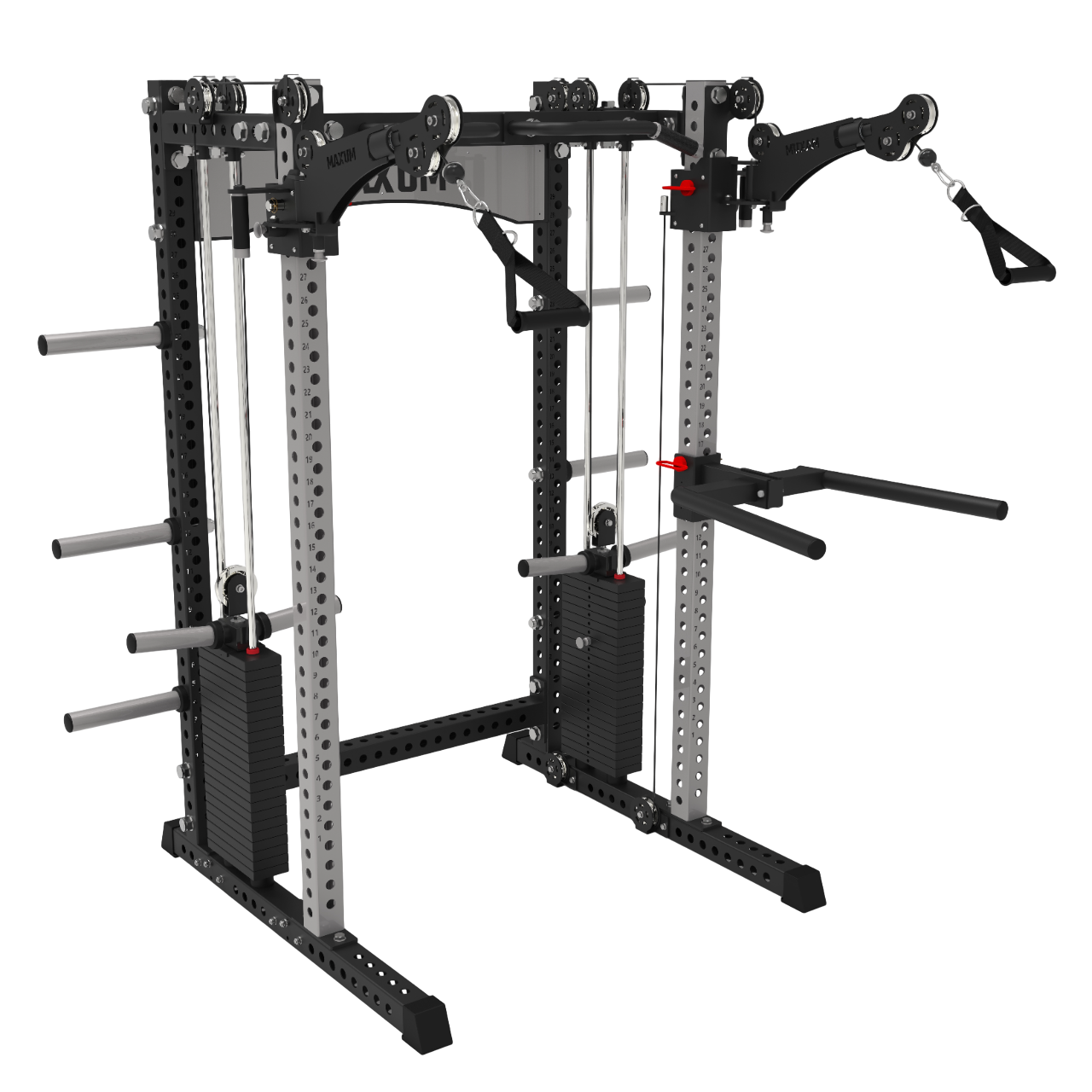 MAXUM X1 Functional Trainer Squat Rack Home Gym