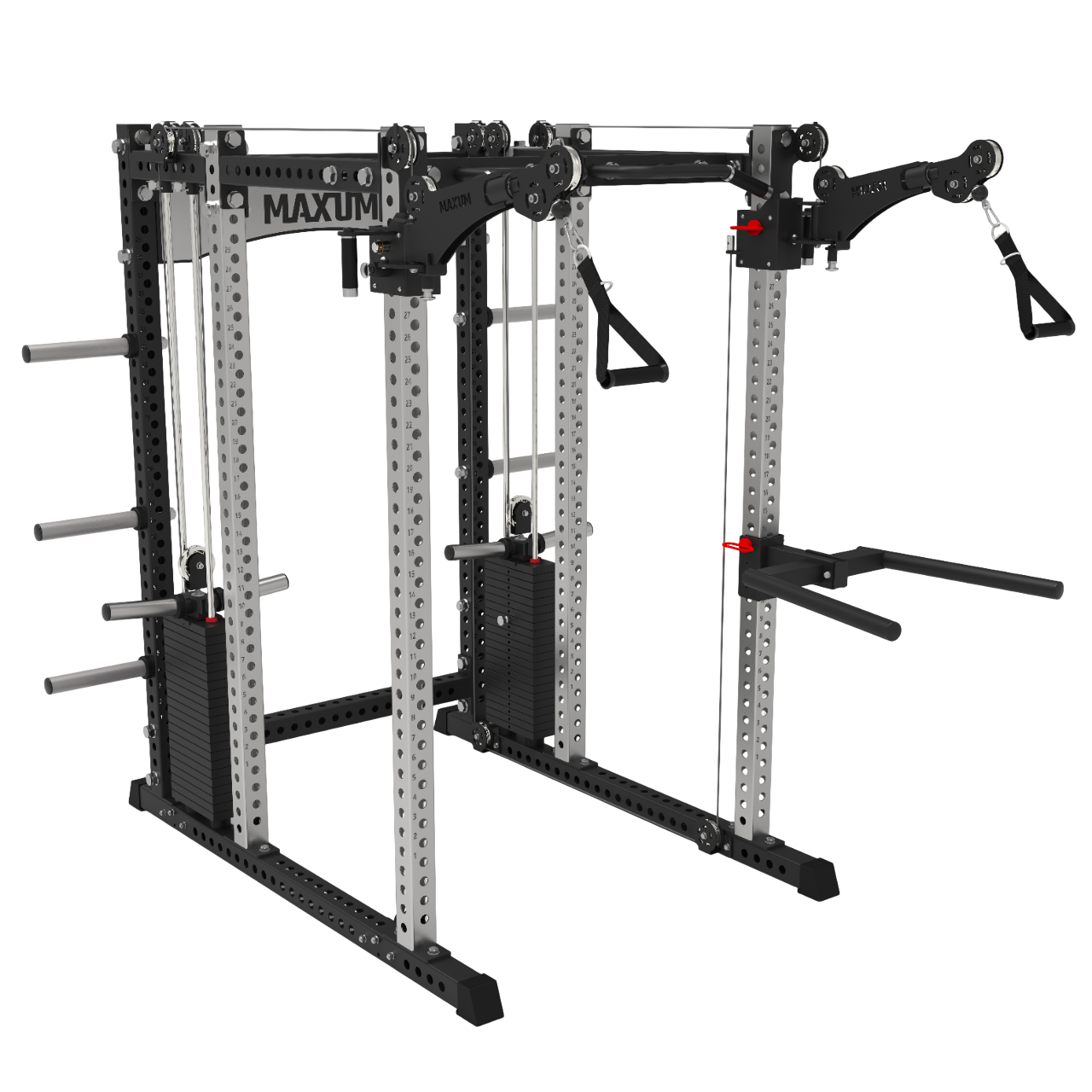 MAXUM X2 Functional Trainer Power Rack Home Gym