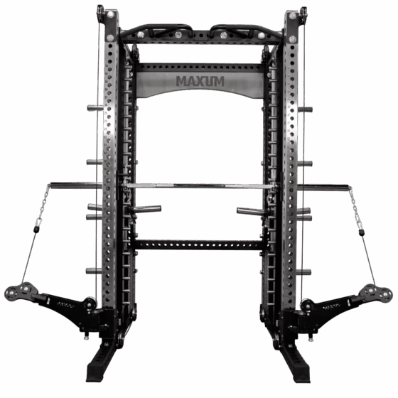MAXUM X3 Smith Machine Functional Trainer Squat Rack Home Gym