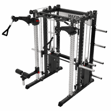 MAXUM X3 Smith Machine Functional Trainer Squat Rack Home Gym