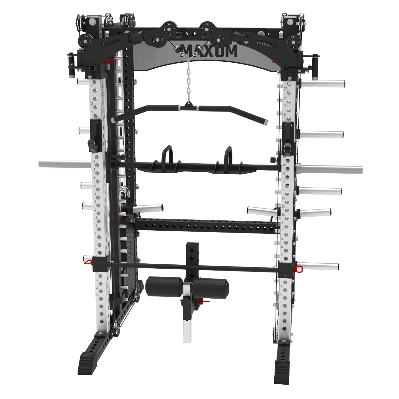 MAXUM X3 Smith Machine Functional Trainer Squat Rack Home Gym