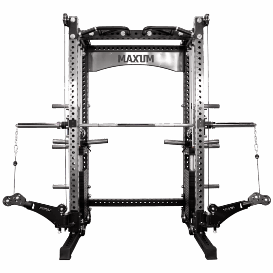 MAXUM X3 Smith Machine Functional Trainer Squat Rack Home Gym